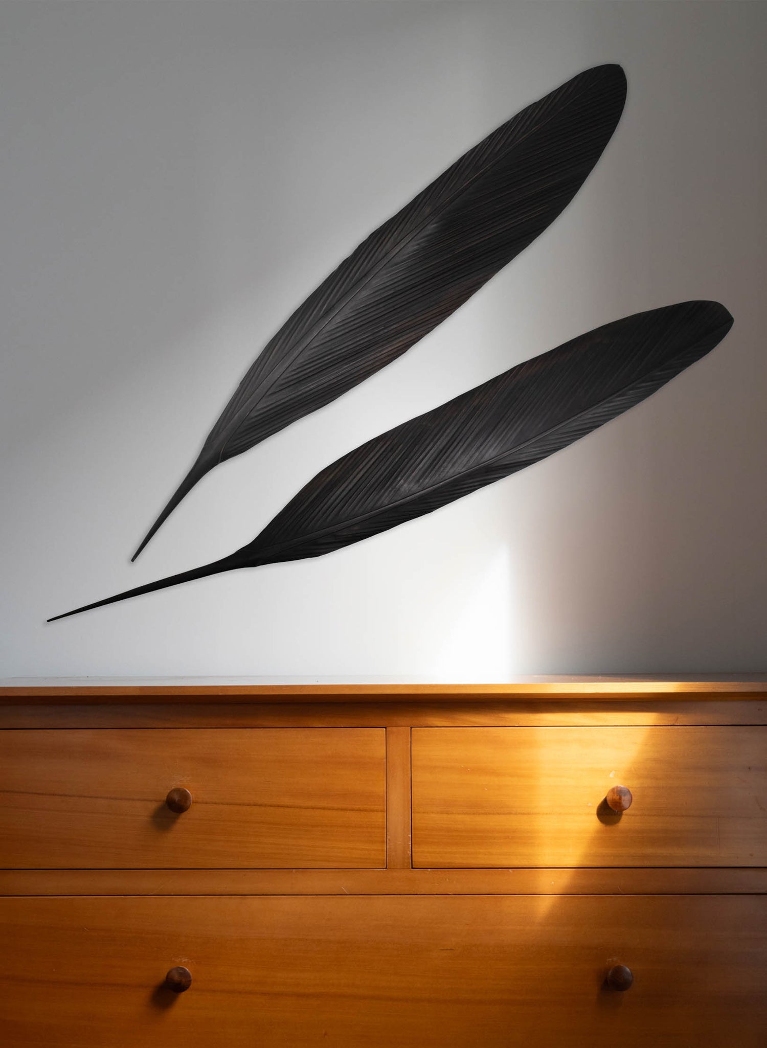 Tui Copper Feather 995mm – The Poi Room Ltd