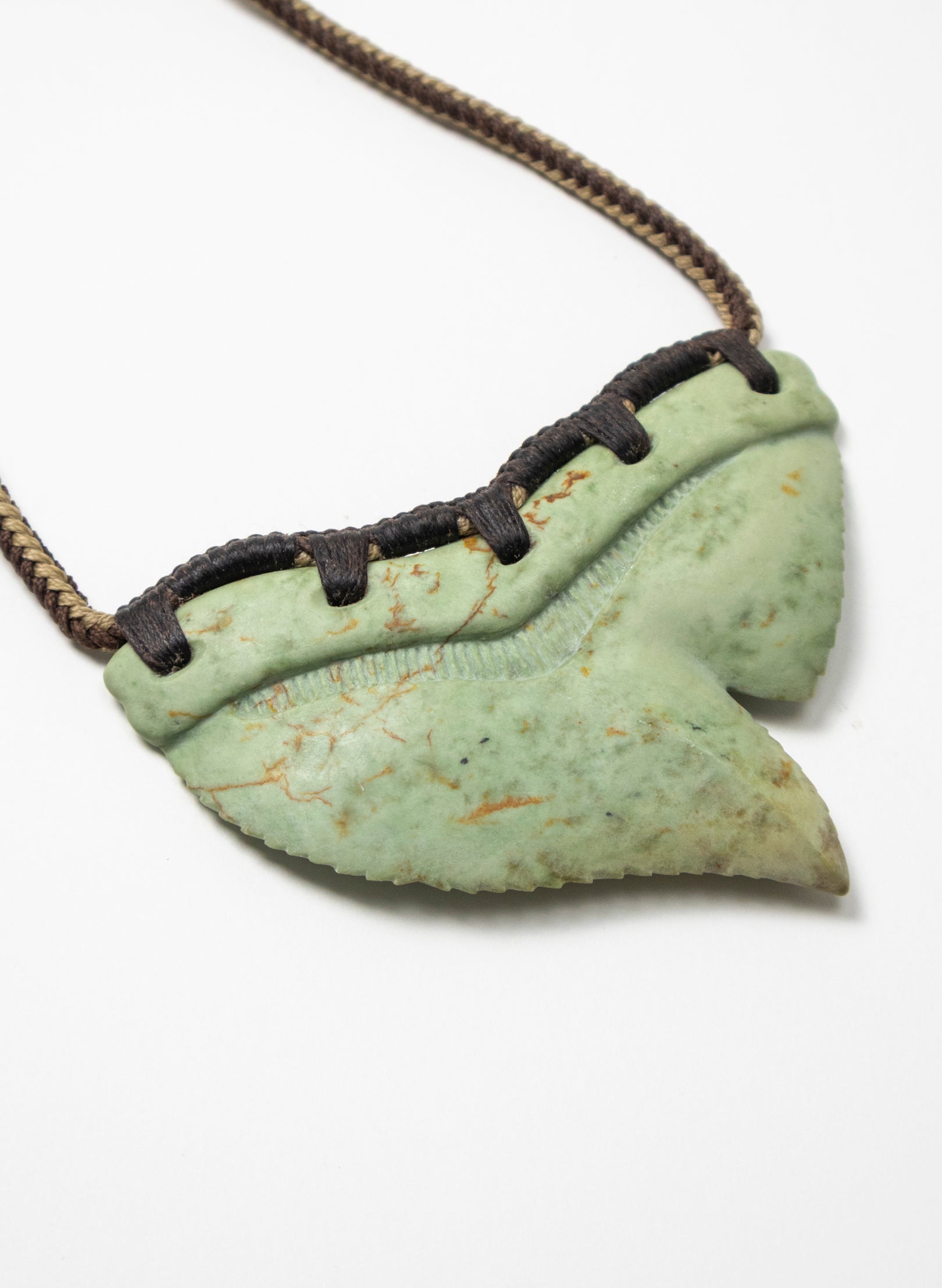 Tiger Shark Tooth Pounamu – The Poi Room Ltd